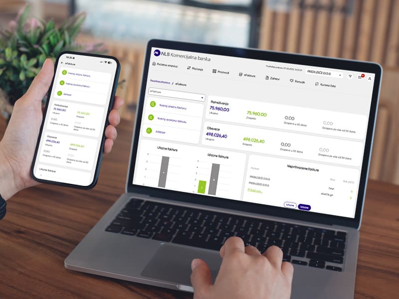 eFakture – Digitalizujte svoje poslovanje uz NLB BizKlik